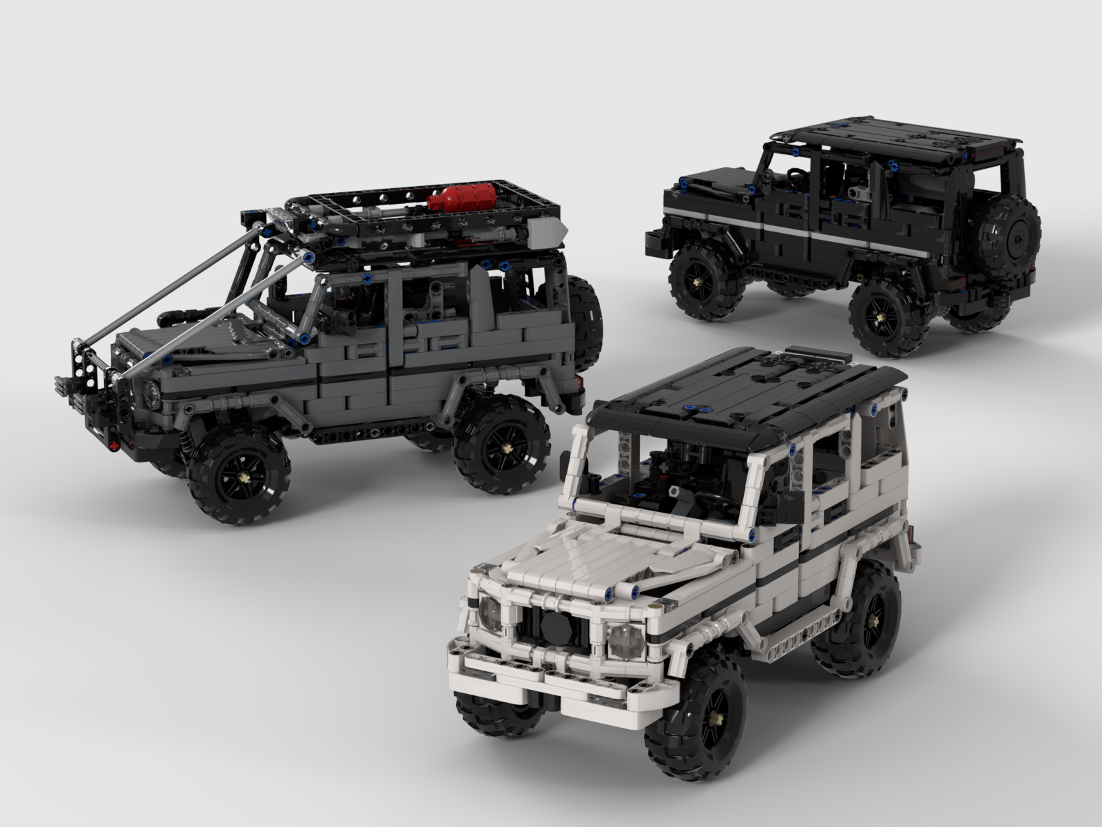 LEGO MOC Mini RC Variable Suspension Benz G Class by sherkvic ...